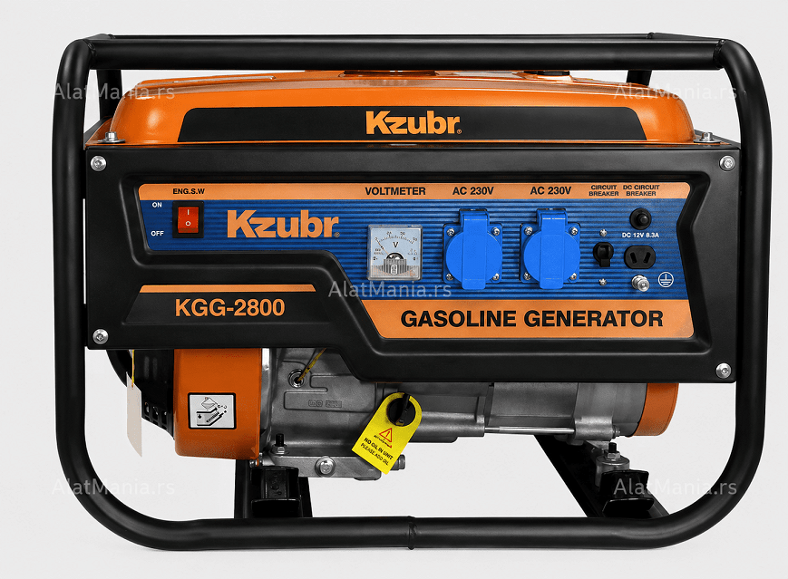 Benzinski agregat KZUBR KGG-2800 2,2 kW 7 KS