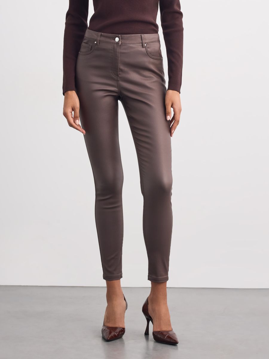 Voskirane skinny pantalone