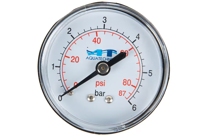 Manometar 1/4" fi50 0-6 bari Aksijalni