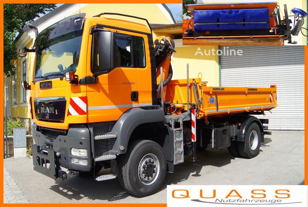 MAN TGS 18.320 BL 4x4 / Palfinger PK 7001/ MEILLER/ Winterdienst kiper