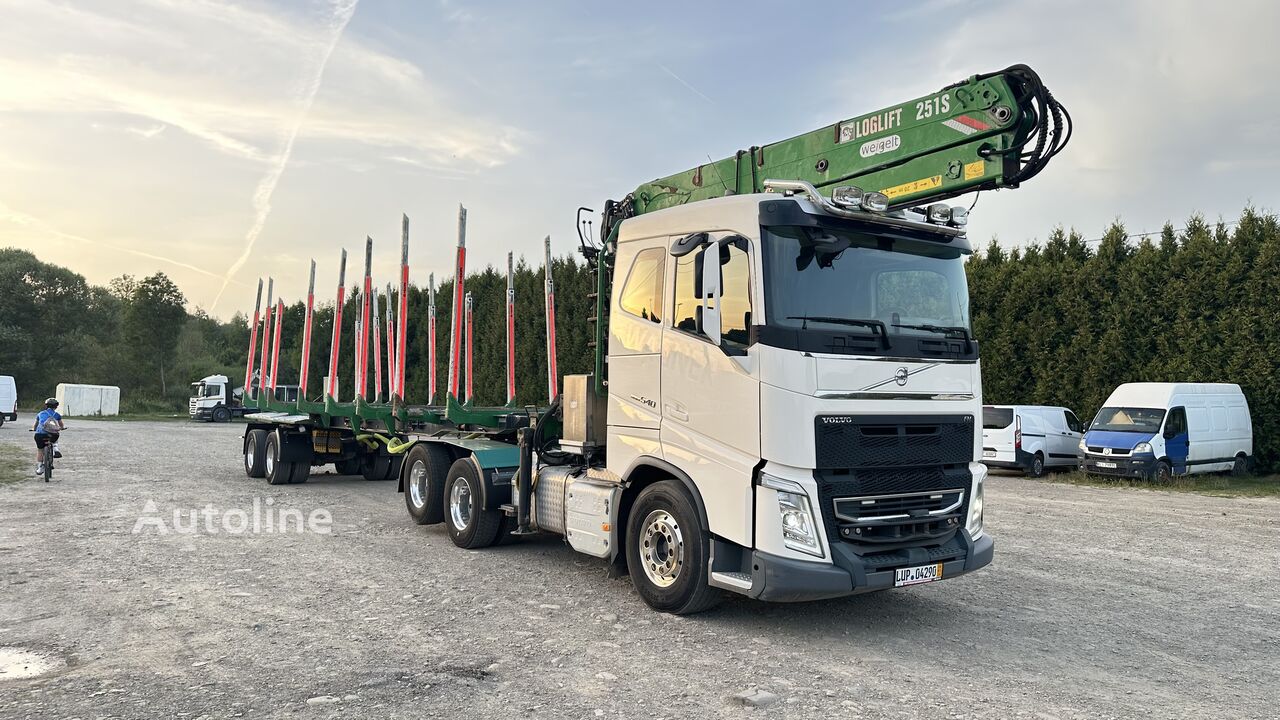 Volvo FH 540 6x4 kamion za prevoz drva
