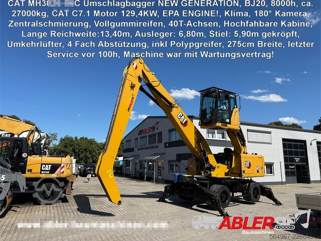 Manipulator materijala
Caterpillar CAT MH3026-06C Umschlagbagger Kamera ZSA