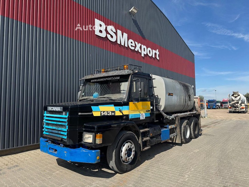 Scania T 143 HL, 7500 liter kamion za prevoz bitumena