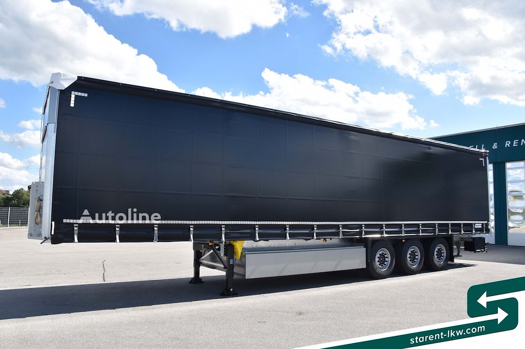 Nova Schmitz Cargobull Hubdach Liftachse Palettenkasten LED XL- und Getränkezertifikat poluprikolica sa kliznom ceradom