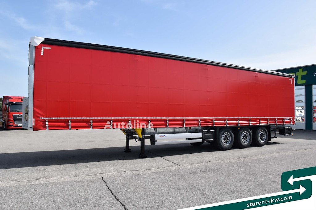 Nova Schmitz Cargobull Hubdach Liftachse LED XL- und Getränkezertifikat | MIETE poluprikolica sa kliznom ceradom