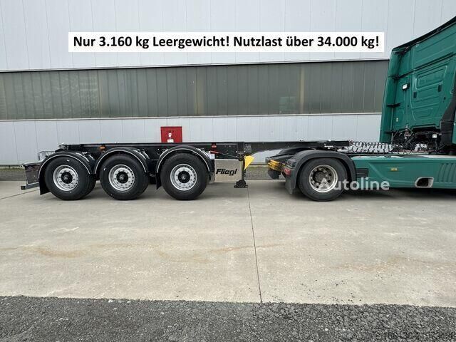 Fliegl SDS 380 20" Light poluprikolica za prevoz kontejnera