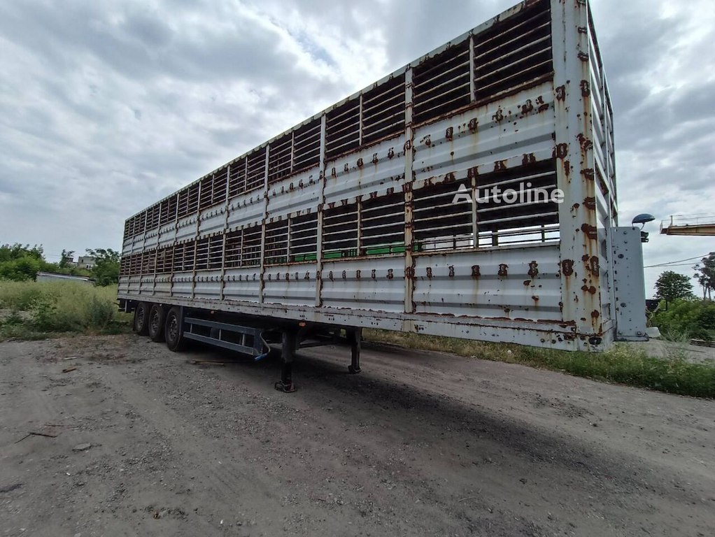 Schmitz Cargobull SPR 24 L13 poluprikolica za prevoz stoke
