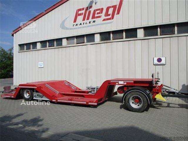 Fliegl 2-Achs Tieflade Anhänger ZTS 200 Spezial prikolica sa niskom platformom