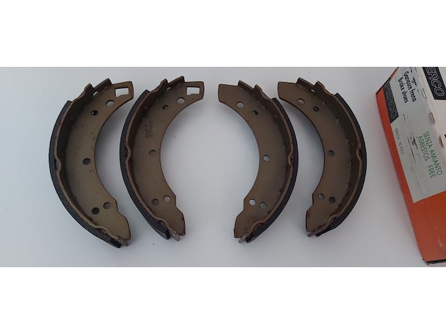 Brake shoe set, Ford Capri - Cortina 1.3-1.6, Triumph