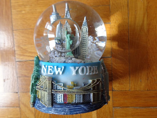 NEW YORK, snezna kugla SNOW GLOBE (1)