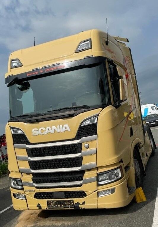 Scania R500 Retarder klima Ramen schaden verdrecht tegljač