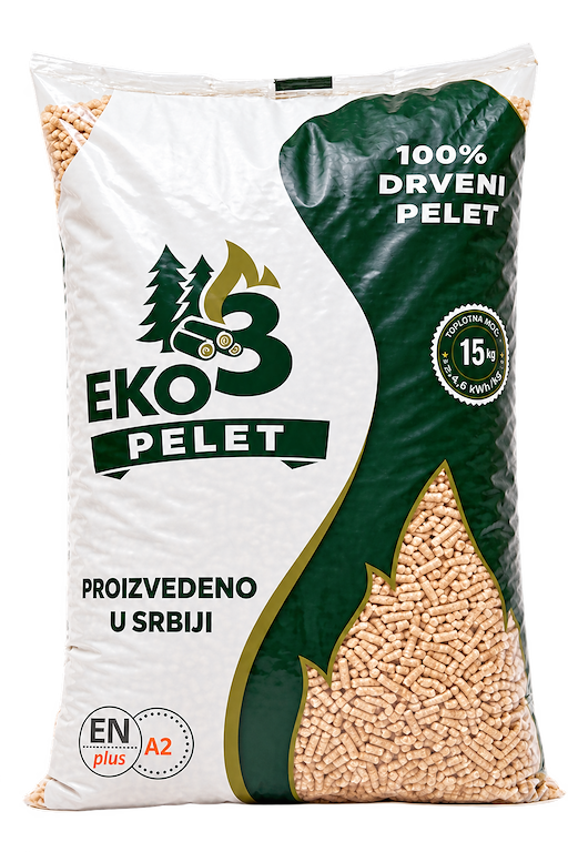 EKO PELET 15KG EN PLUS A2