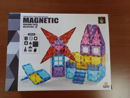 Magnetne Kocke Magnetni konstruktor Rainbow Holiday 68 delova Magnetne kocke ( SW12761 )