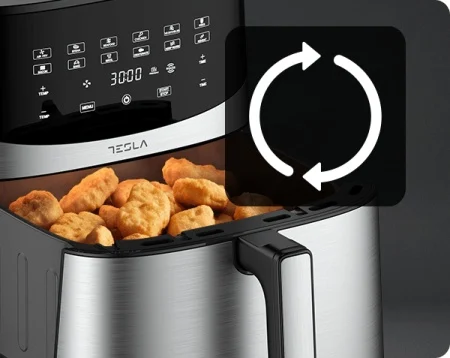 Tesla AF702BX 1700W/7L/digital panel/crna-inox Air Fryer ( AF702BX )