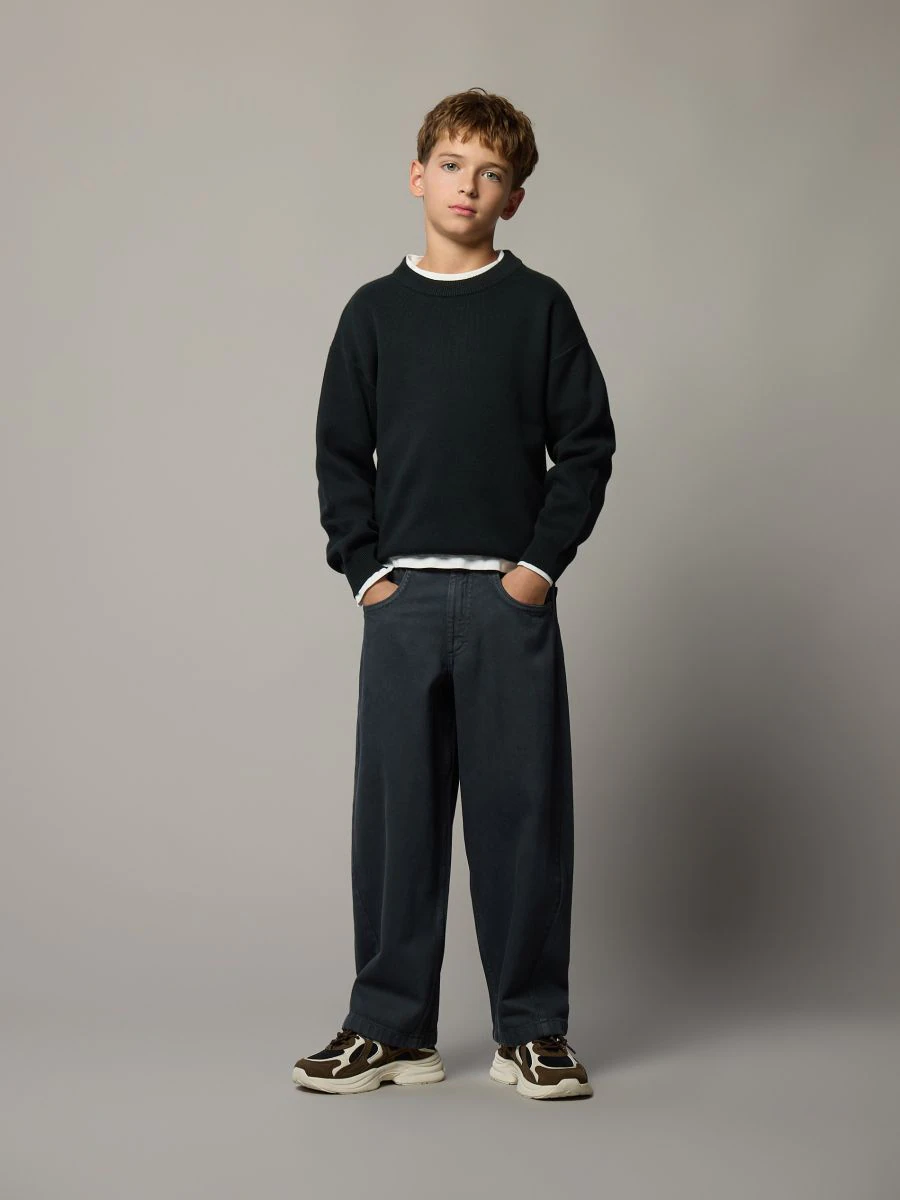 Pamučne baggy pantalone
