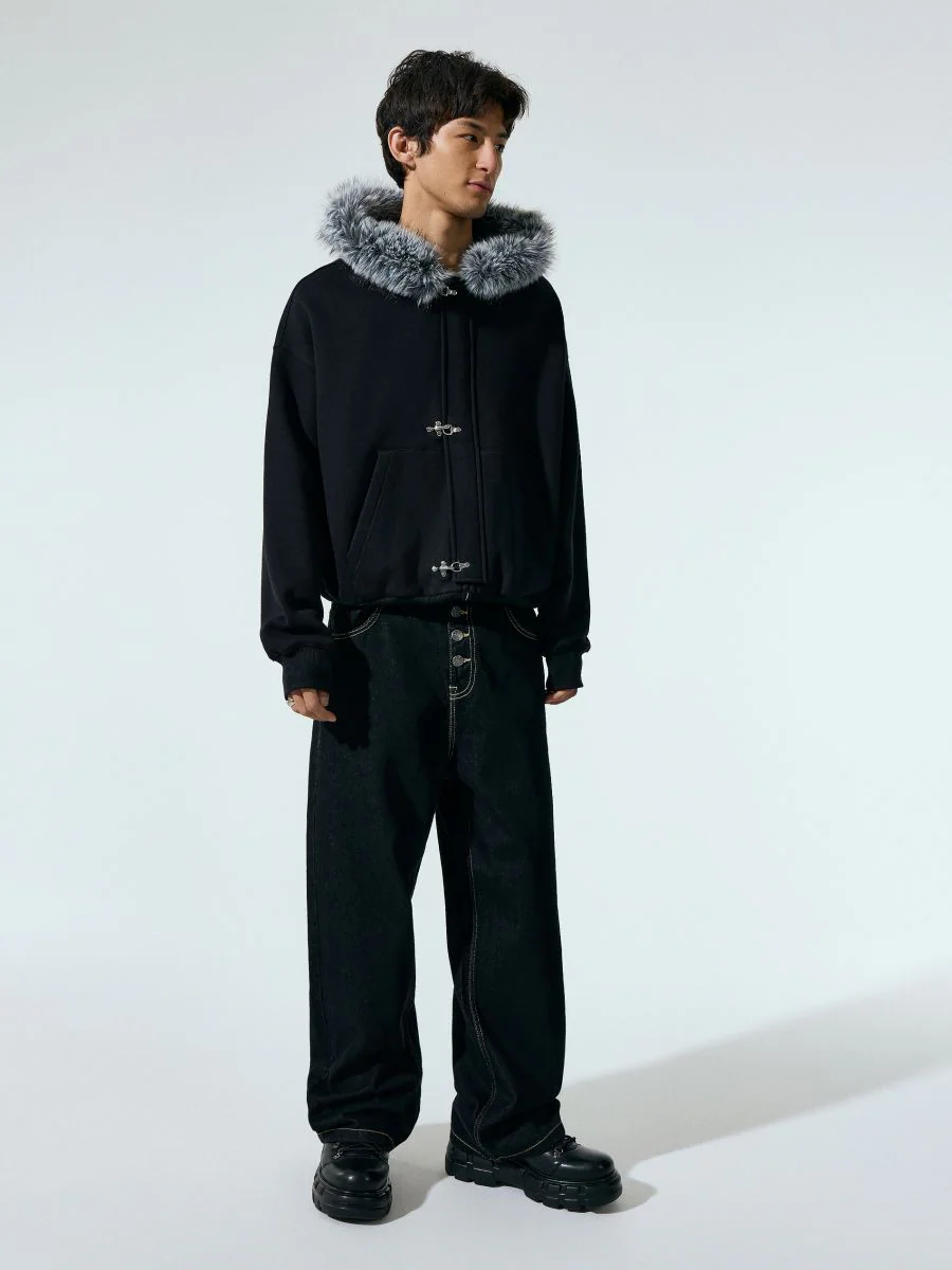 Baggy fit farmerke