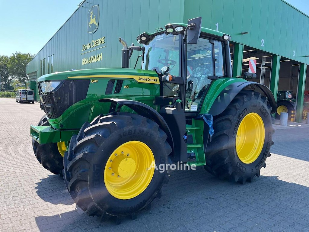 Novi John Deere 6M 155 traktor točkaš