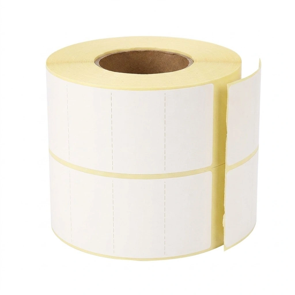 Vellum etikete 50×40 mm – 3350 komada na rolni