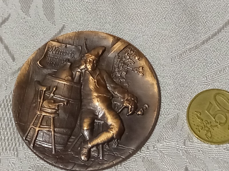 Vintazna bronzana medalja