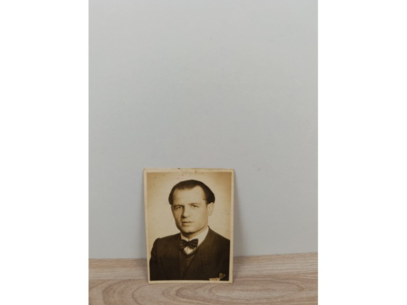 Vintage fotografija gospodin