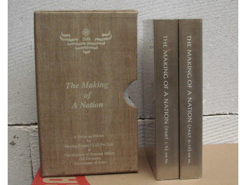 The Making of A Nation - 2 VHS kasete u kutiji
