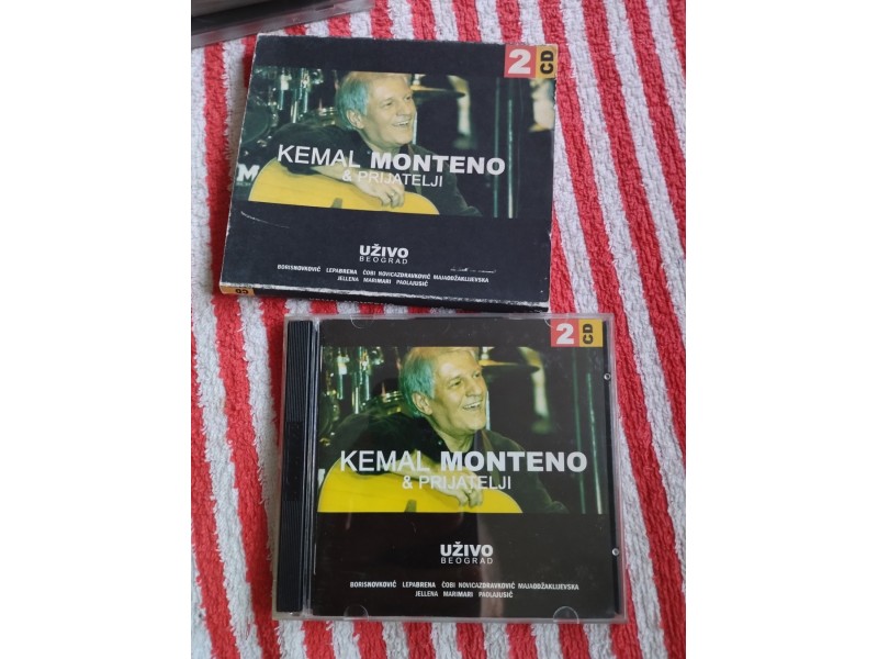 Kemal Monteno & Prijatelji dupli audio cd Beograd live
