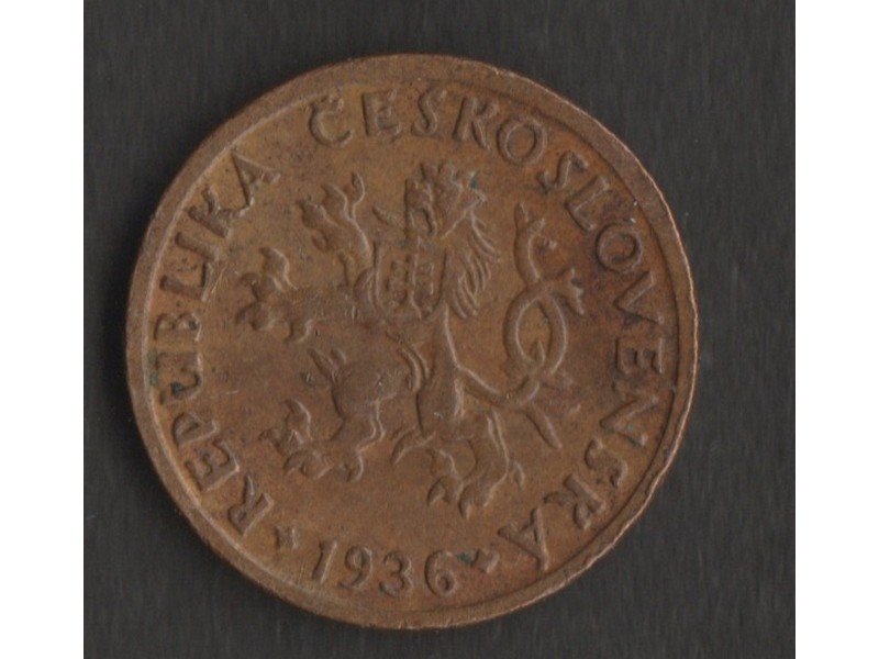 10 Haleru - 1936 - Čehoslovačka