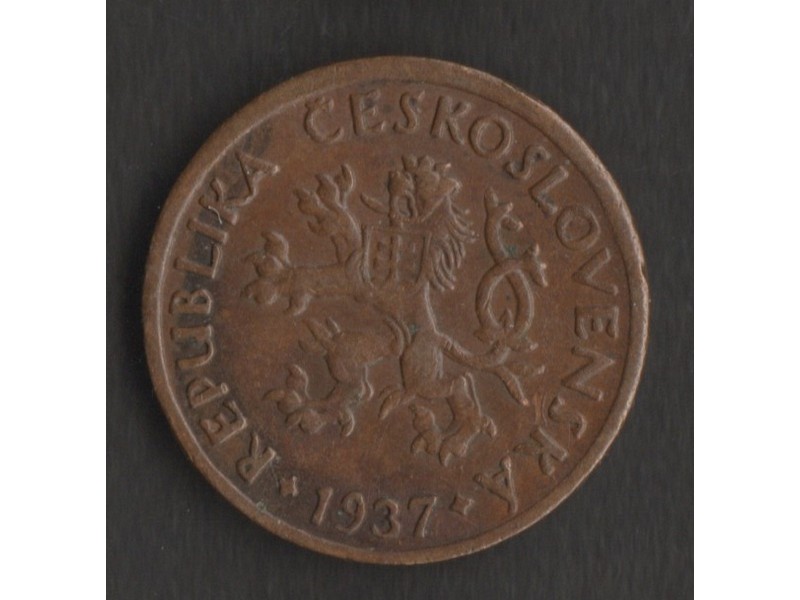 10 Haleru - 1937 - Čehoslovačka