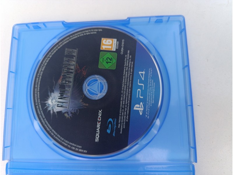 Final fantasy XV - PS4 igrica