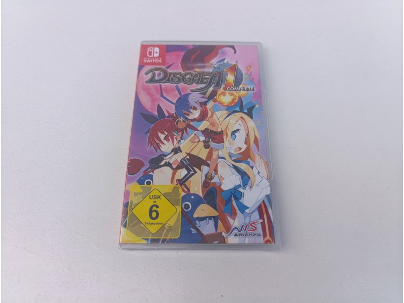 Nintendo Switch - Disgaea 1 Complete - Anime Nekoriscen