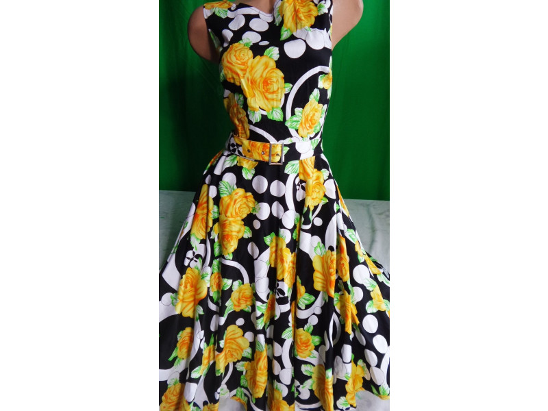 +LIMITED EDITION+savrsena haljina,cvrst pamukVEL.46NOVA
