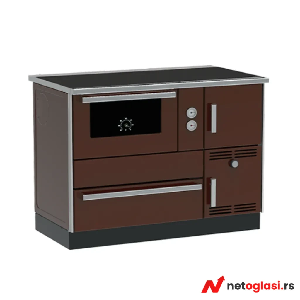 Alfa Plam Stednjak za etazno grejanje ALFA TERM 35 BR-L CE (BRAON LEVA)