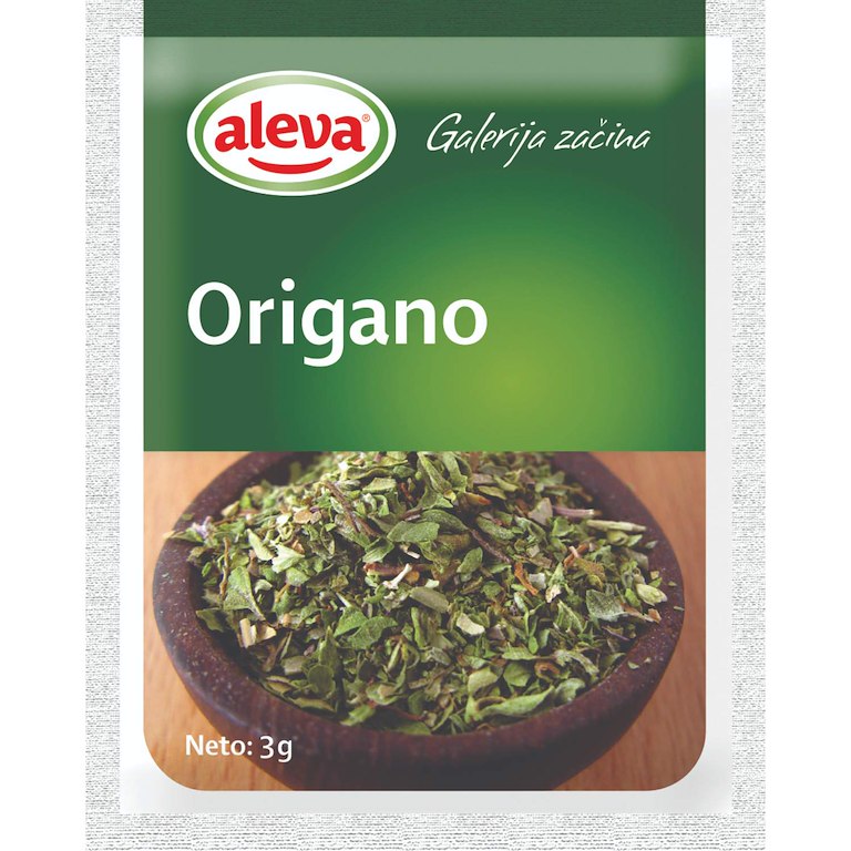 Aleva galerija zacina suseni, seceni- origano 3 g