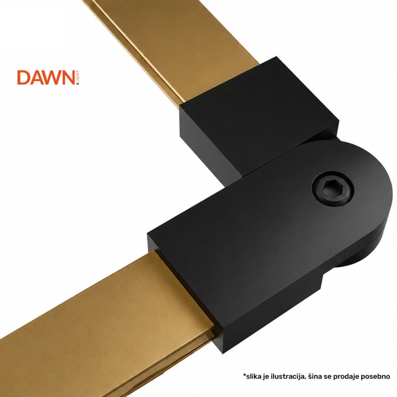 DAWN KONEKTOR 9029 L CRNA 202623