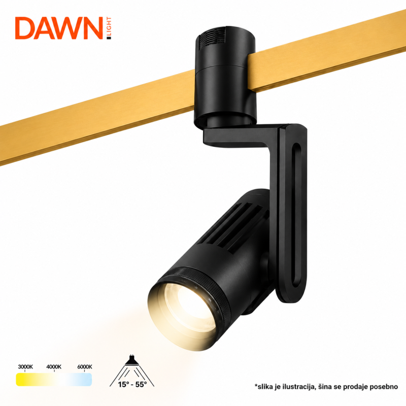 DAWN LED MODUL 9029 E 10W CCT CRNA 202616
