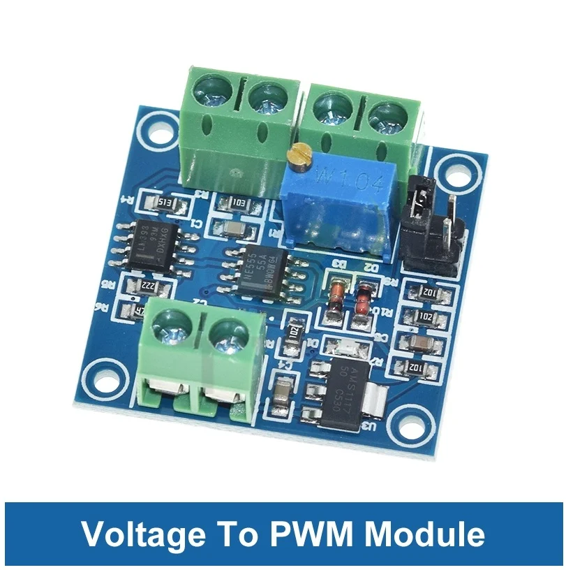 Konvertor Analognog Napona 0-5V/0-10V na PWM Signal (0-100%) - za PLC i Arduino