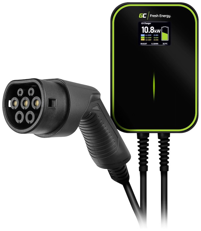 Green zidna punjačka stanica (wallbox) 32 A 3-fazni 6 m