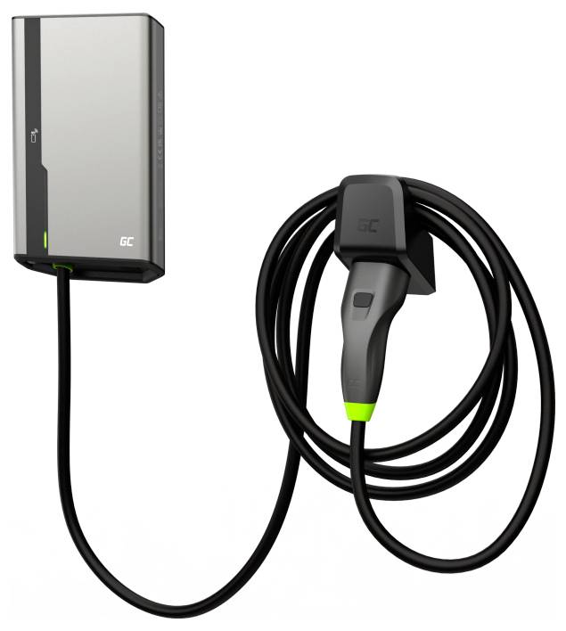 Green zidna punjačka stanica (wallbox) 32 A 7,5 m 22 kW crna