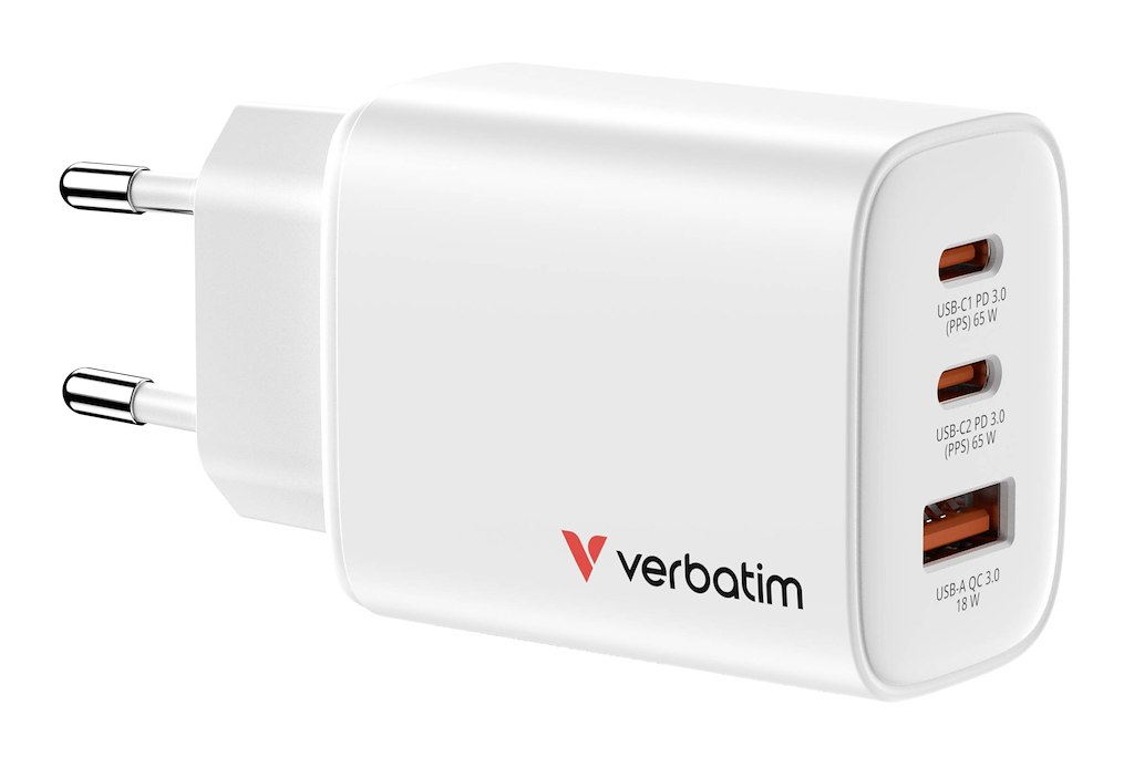 Verbatim 32353 napajanje 100 – 240 V → 20 V 65 W 3 x