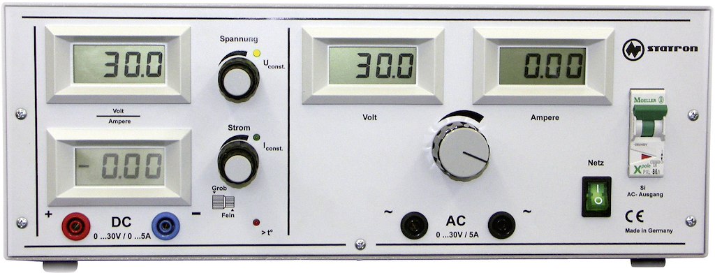 Statron 5340.92 laboratorijsko napajanje sa podesivim naponom 230 V/AC → 30 V/AC 5 A 300 W (511935)