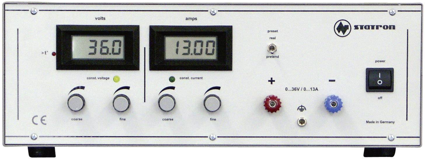 Statron 3252.1 laboratorijsko napajanje sa podesivim naponom 230 V/AC → 36 V/DC 13 A 468 W (511925)