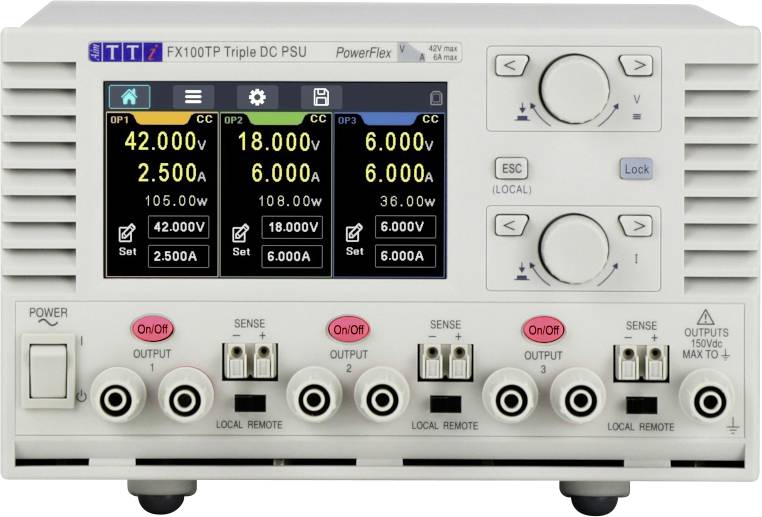 OVP, FX100TP laboratorijsko napajanje sa podesivim naponom 42 V 6 A 246 W