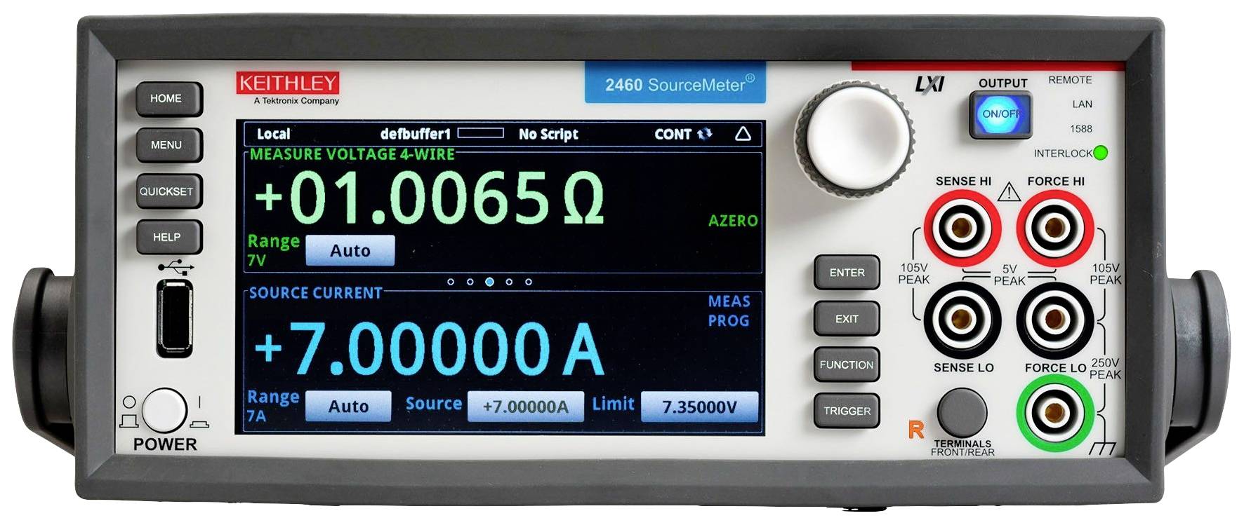 Tektronix 2460 High Current Digital SourceMeter laboratorijsko napajanje sa podesivim naponom 100 V 7 A