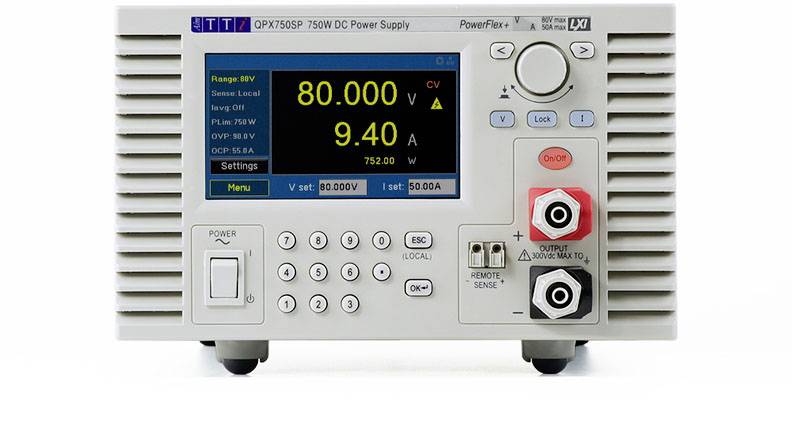 Aim-TTi 51153-9170 LAN, QPX750SP laboratorijsko napajanje sa podesivim naponom 110 V/AC, 240 V/AC → 80 V 750 W 1 x