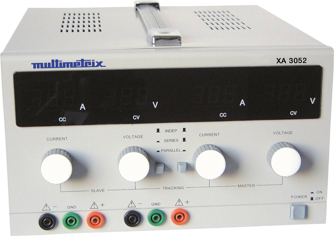 Multimetrix XA 3052 laboratorijsko napajanje sa podesivim naponom 230 V/AC → 30 V 5 A 2 x