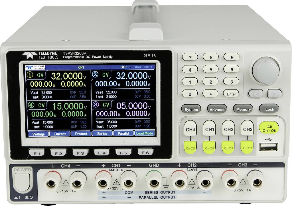 Teledyne T3PS43203P laboratorijsko napajanje sa podesivim naponom 32 V 3 A 212 W