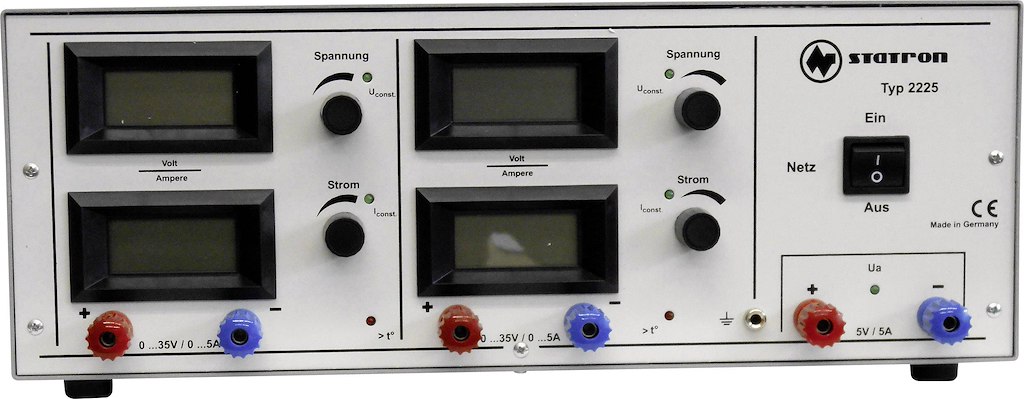Statron 2225.4 laboratorijsko napajanje sa podesivim naponom 35 V 5 A 375 W