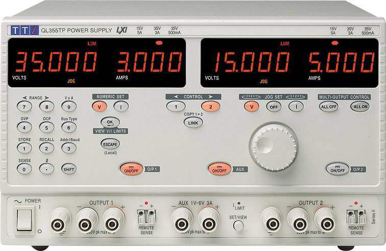 SII QL564TP laboratorijsko napajanje sa podesivim naponom 115 V/AC, 230 V/AC → 56 V/DC 3 A 242 W