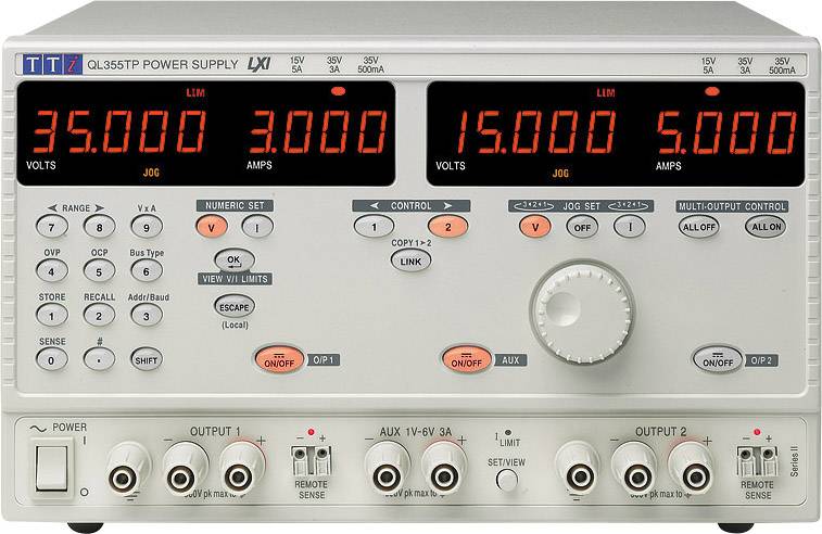 SII QL355TP laboratorijsko napajanje sa podesivim naponom 115 V/AC, 230 V/AC → 35 V/DC 3 A 228 W