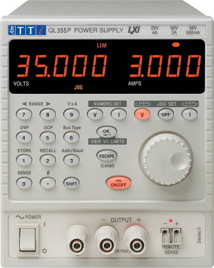 SII QL355P laboratorijsko napajanje sa podesivim naponom 115 V/AC, 230 V/AC → 35 V/DC 5 A 105 W